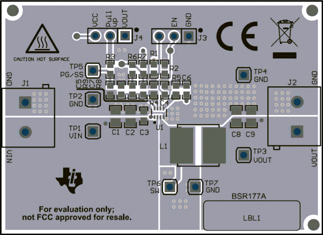 TPS562212EVM Converter Evaluation Module - TI | Mouser
