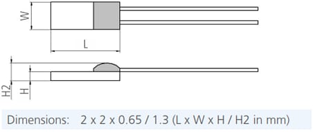 300°C Series Platinum Sensors with Wires - Innovative Sensor Technology ...