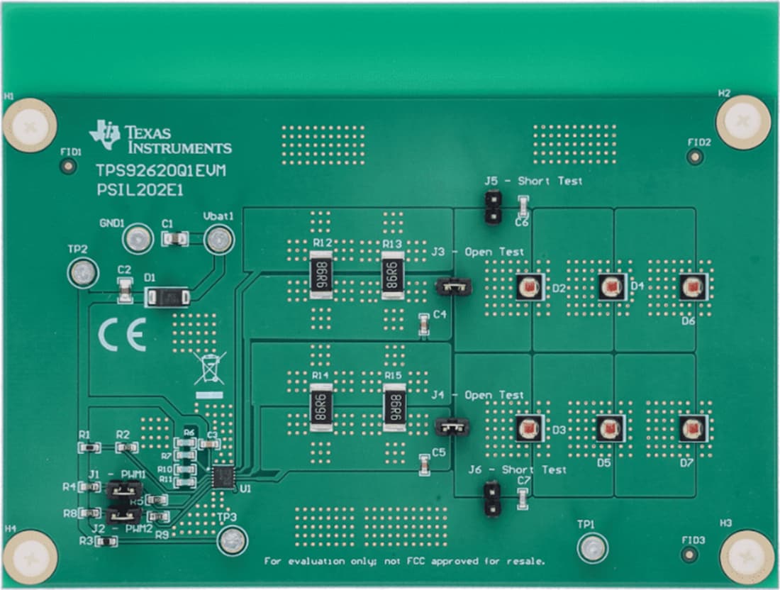 TPS92620Q1EVM Driver Evaluation Module - TI | Mouser