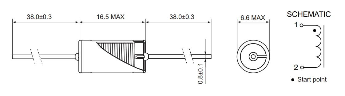 SFAPI Fixed Axial Power Inductors - Signal Transformer / Bel | Mouser