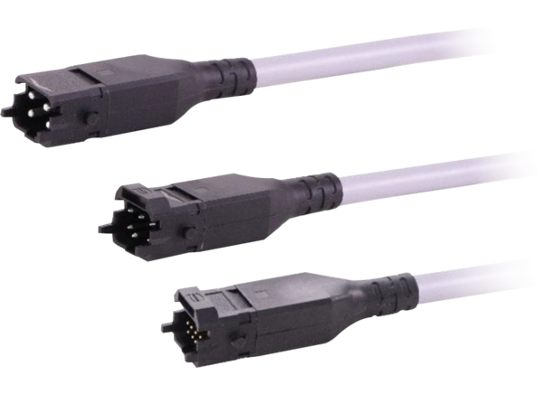 Han 1A Overmolded System Cables - HARTING | Mouser