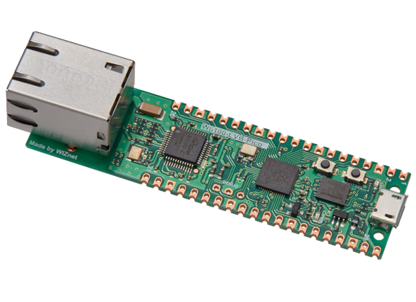 W6100-EVB-Pico Microcontroller Evaluation Board - WIZnet | Mouser