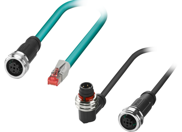 M12 Push-Pull Cable Assemblies - Phoenix Contact | Mouser