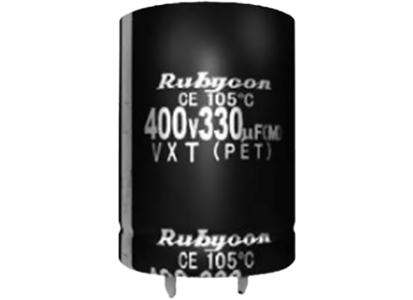 VXT Snap-In Aluminum Capacitors - Rubycon | Mouser