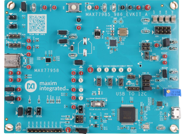 MAX77985/MAX77986 Evaluation Kits - Analog Devices / Maxim Integrated | Mouser