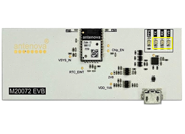 M20072-EVB Evaluation Kit (EVK) - Antenova | Mouser