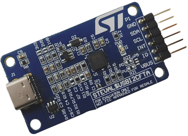 STEVAL-USBI2CFT USB-to-I2C Evaluation Board - STMicro | Mouser