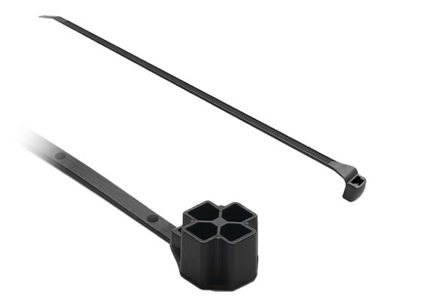 Low Profile Cable Ties & Mounts - HellermannTyton | Mouser