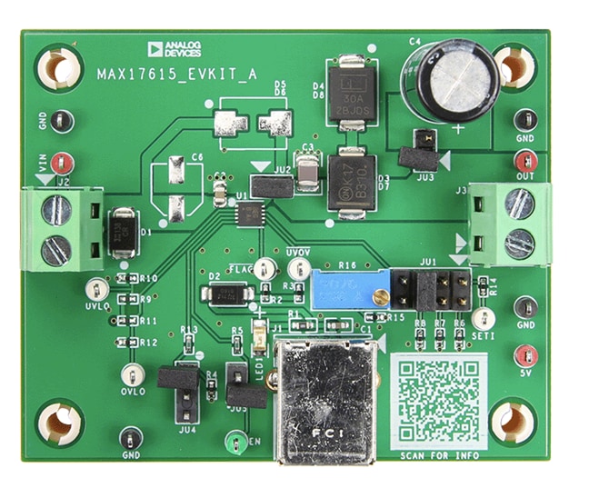 MAX17615EVKIT Evaluation Kit - Analog Devices / Maxim Integrated | Mouser