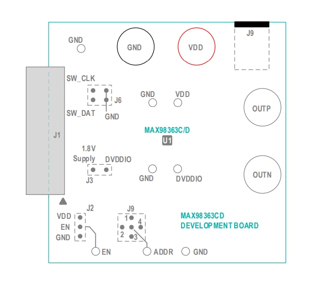 MAX98363 (A/B/C/D) Development Boards - Analog Devices / Maxim ...