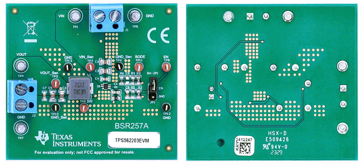 TPS562203EVM Evaluation Module - TI | Mouser