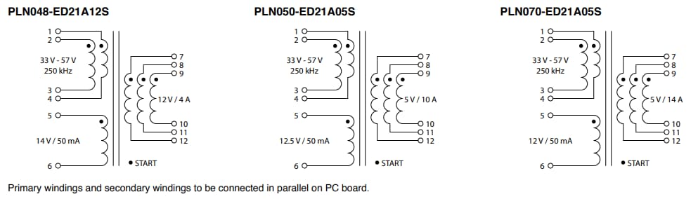 PLN Planar Transformers - Bourns | Mouser