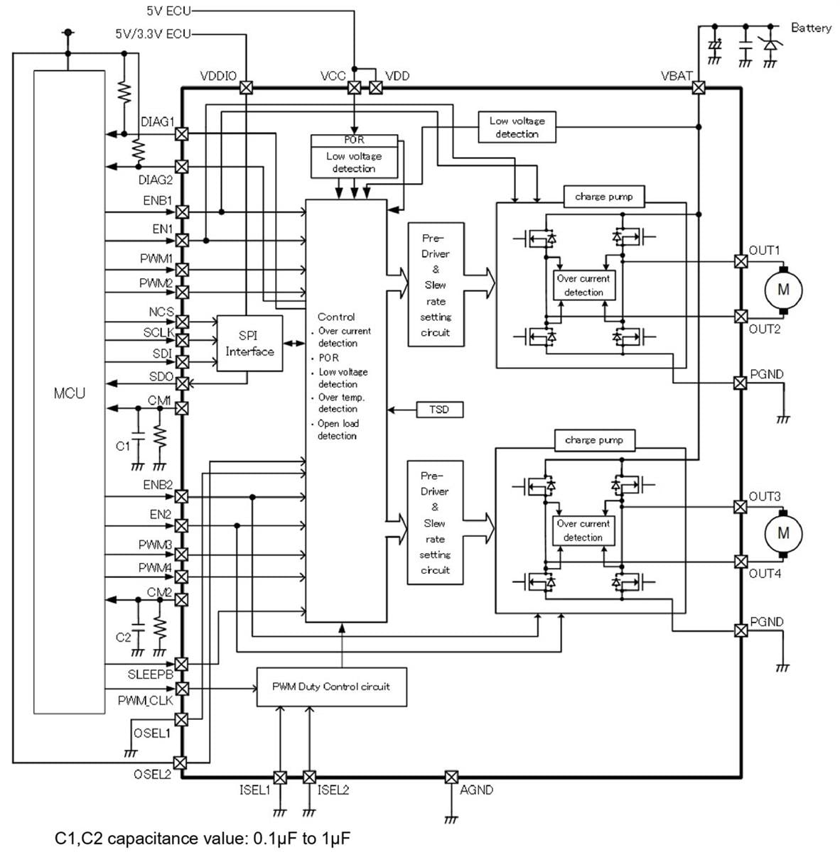 Bi-CMOS Linear Integrated Circuits - Toshiba | Mouser