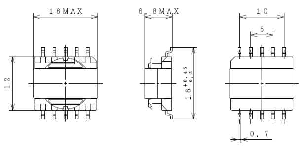 TR14-A-S Flyback Transformers - Mitsumi | Mouser