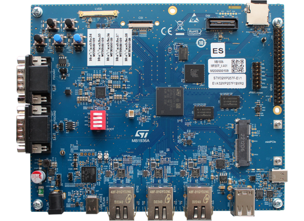 STM32MP257F-EV1 Evaluation Board - STMicro | Mouser