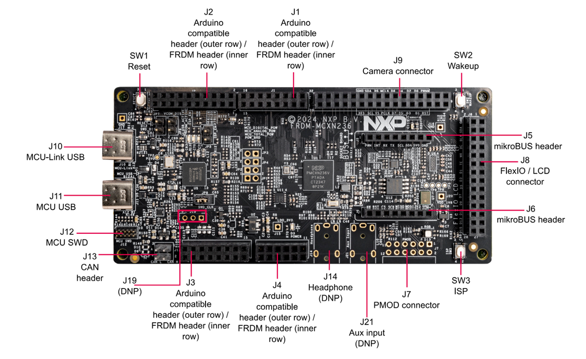 FRDM-MCXN236 Development Board for MCX N23x MCUs - NXP Semiconductors ...