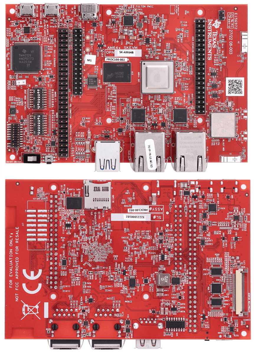 SK-AM64B Starter Kit for AM64x Sitara™ Processors - TI | Mouser