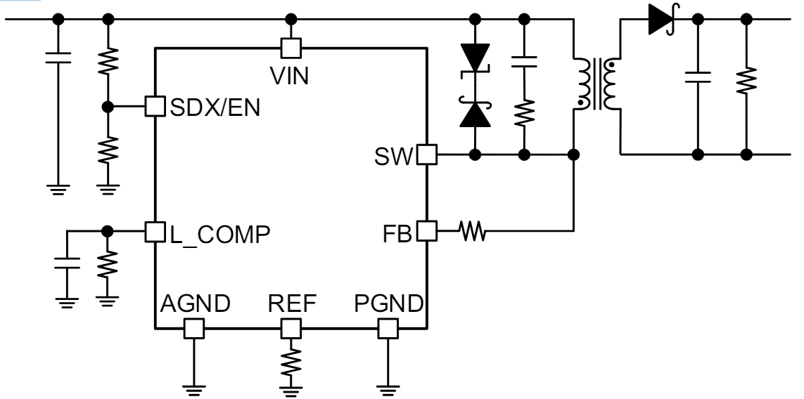 BD7J200 Isolated Flyback Converter IC - ROHM | Mouser