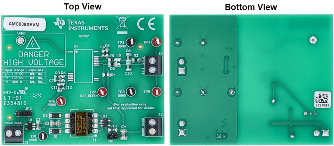 AMC038XEVM Evaluation Module (EVM) - TI | Mouser