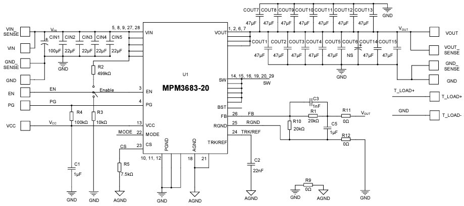EVM3683-20-MN-00B Evaluation Board - MPS | Mouser
