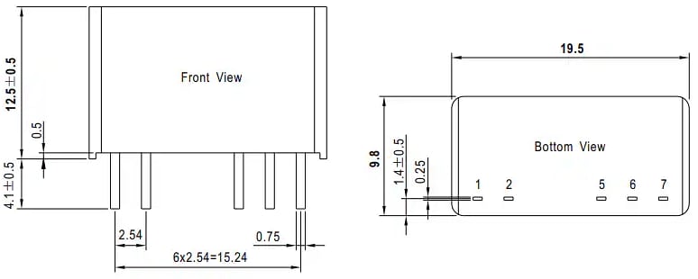 GD2 IGBT DC-DC Converters - Mean Well | Mouser