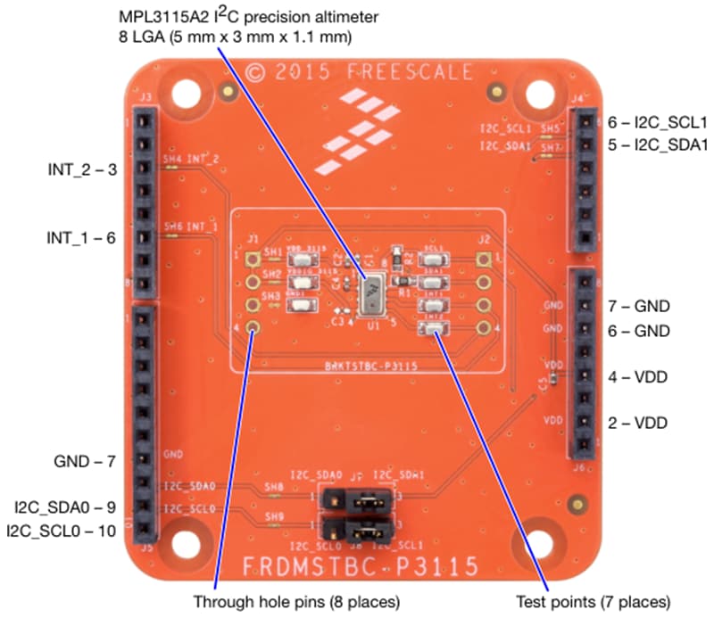 FRDMSTBC-P3115 Sensor Shield Development Board - NXP Semiconductors ...