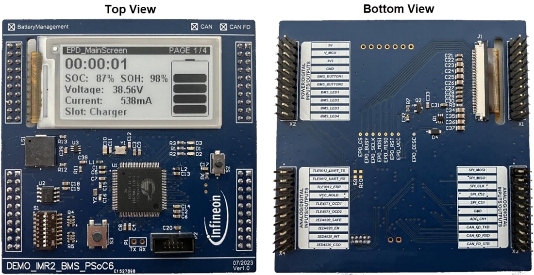 DEMOIMRBMSCTRLV1 BMS Control Demo Board - Infineon Technologies | Mouser