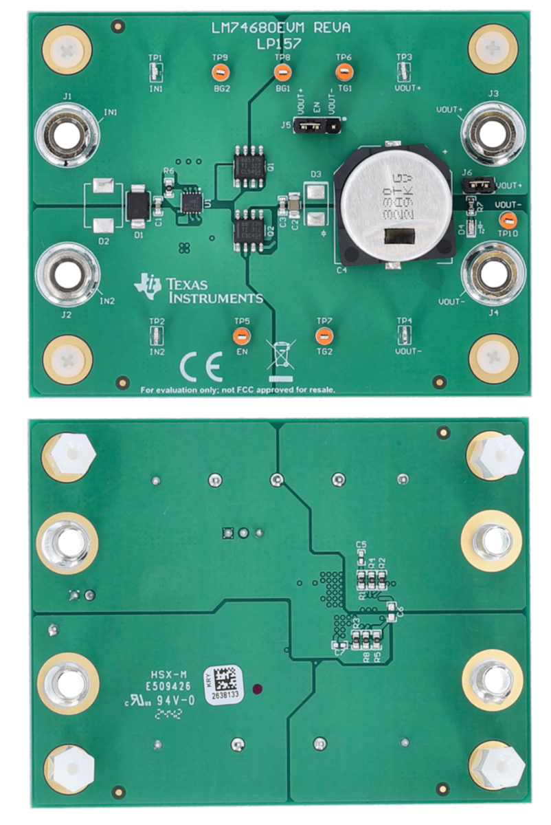 LM74680EVM Evaluation Module - TI | Mouser