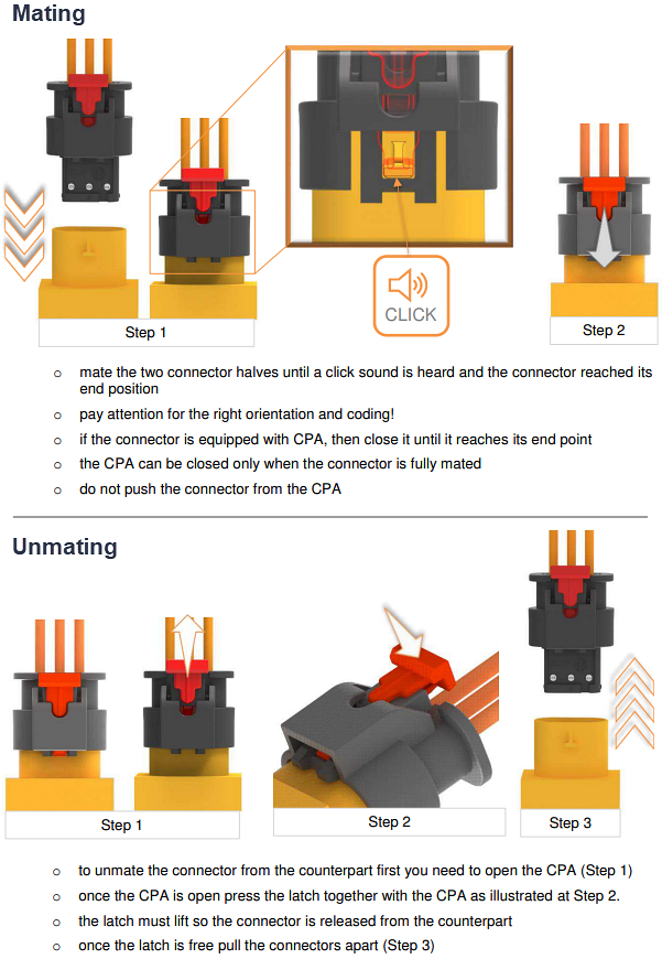 MCON 1.2 NextGen Sealed Locking Lance Connectors - TE Connectivity ...