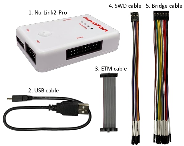 Nu-Link2-Pro Debugger & Programmer - Nuvoton | Mouser