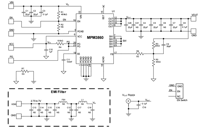 EVM3860-QW-00A Evaluation Board - MPS | Mouser