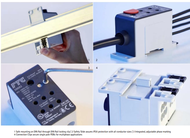 Power Distribution Blocks (PDBs) - Amphenol FTG | Mouser