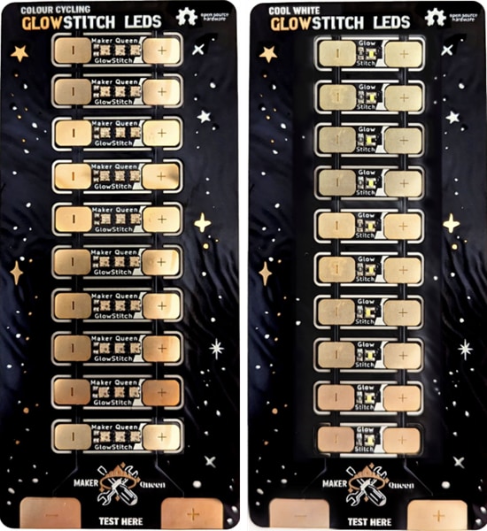 GlowStitch LEDs - MakerQueenAU | Mouser