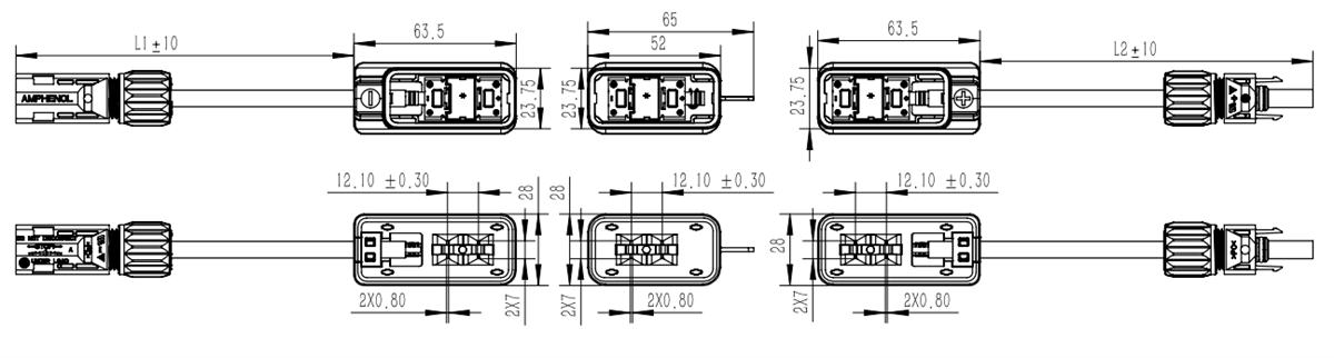 Saguaro Junction Box™ - Amphenol Industrial | Mouser