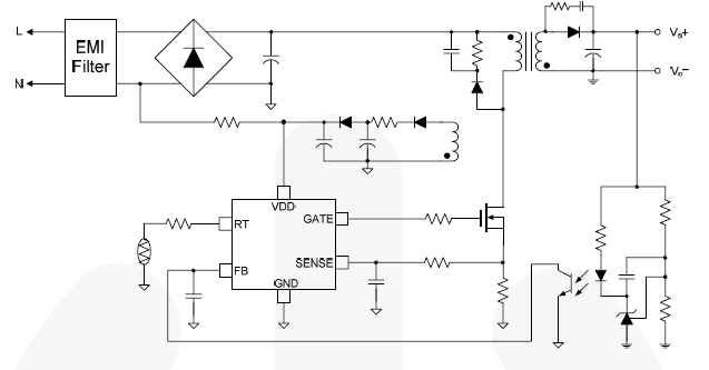 Fairchild Highly Integrated Green-Mode PWM Controller - REDIRECTED